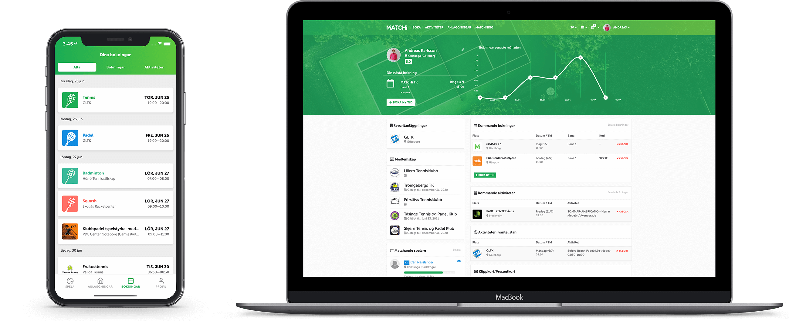 MATCHi | Search, book, play. Community and online booking for racket sports